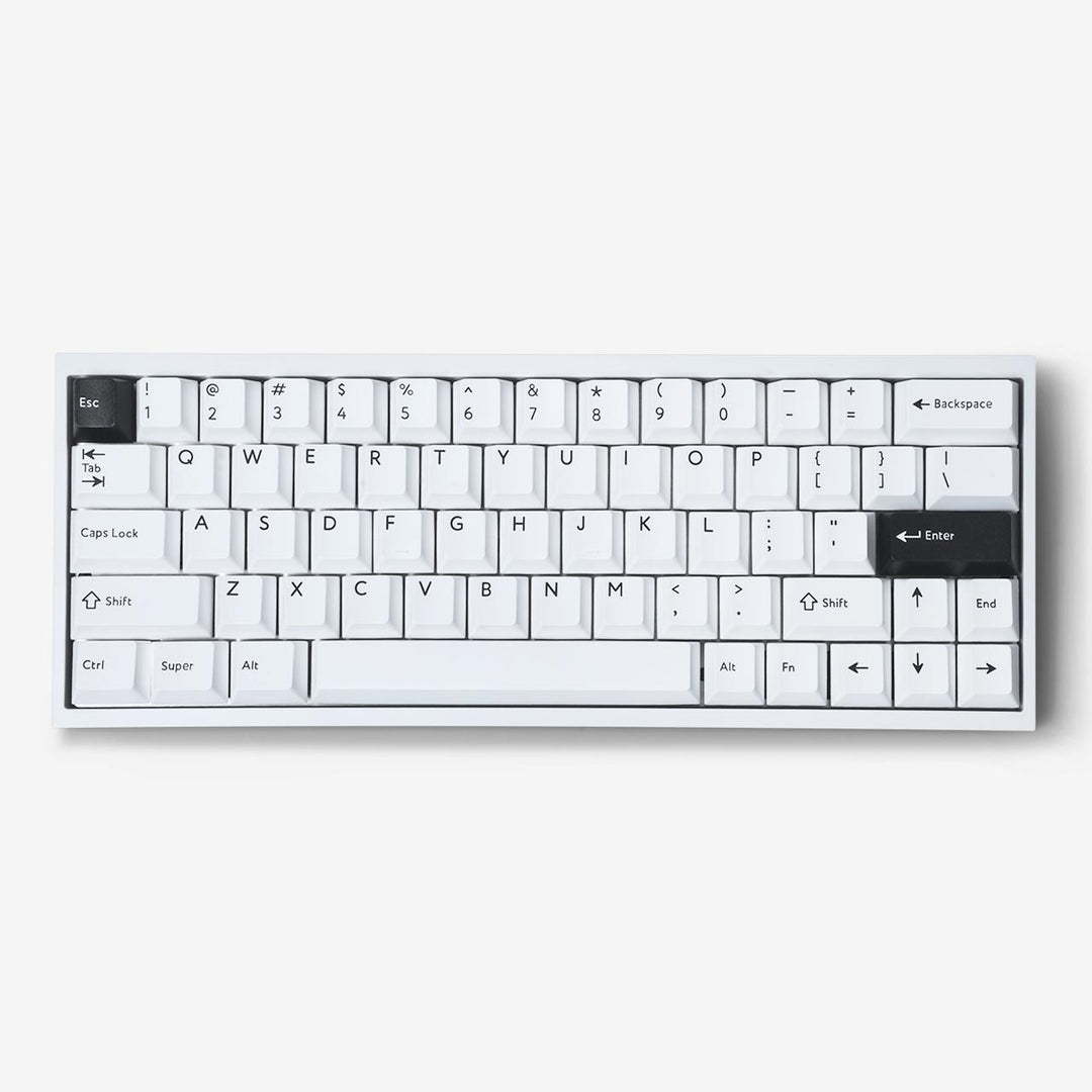 Assembled KBDfans TOFU60 E-White Keyboard – Aussie Keyboards